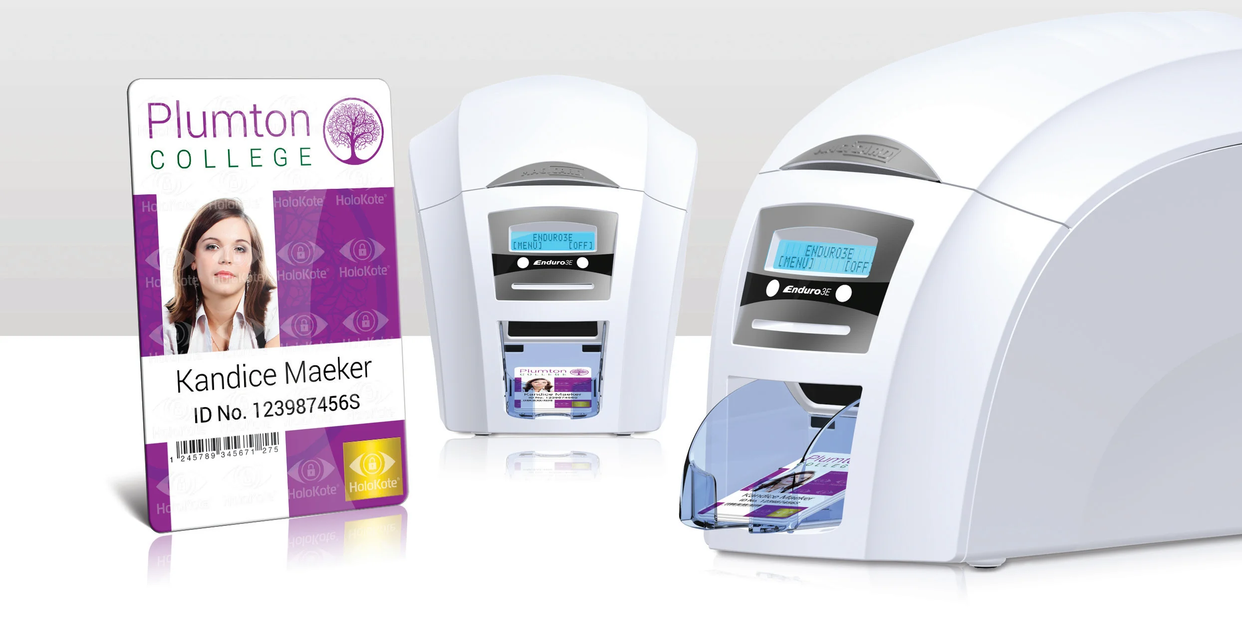 High Cost Performance Id Card Printer Magicard Enduro 3e Dual-sided Pvc ...