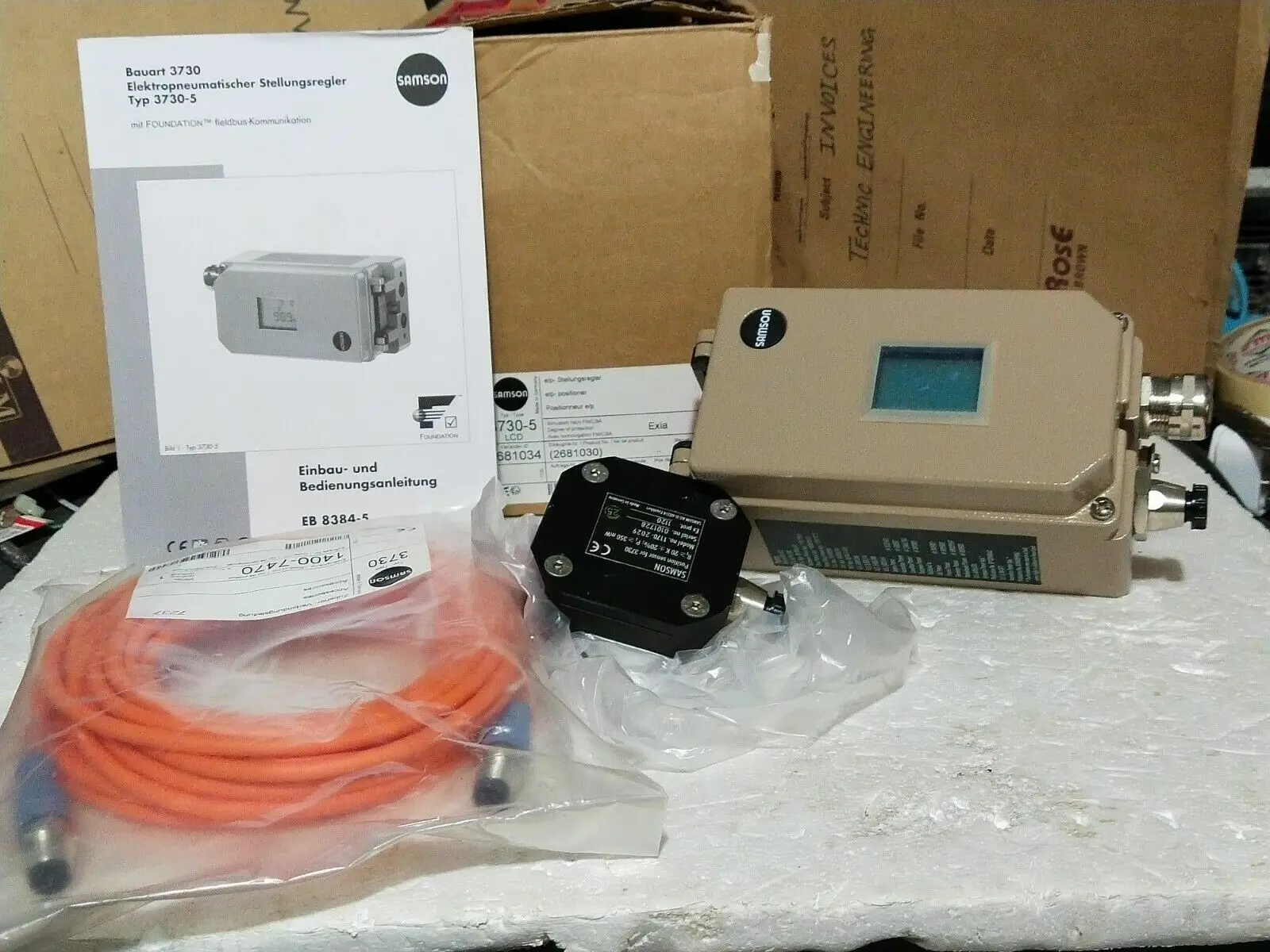 Alibaba.com: ASCO solenoid valves with Samson 3730-3 digital positioner ...