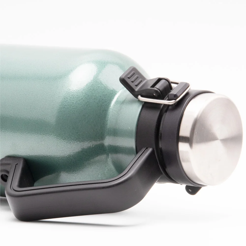 Growler 64oz Classic Stainless Water Thermos Bottle Vacuum Cup 1900ML ...