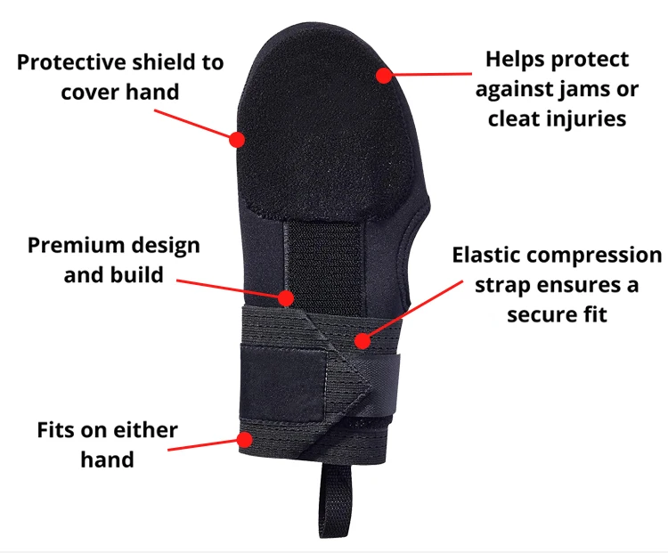 Baseball Sliding Mitt Sliding Mitt Hand Protection Training Gloves with ...