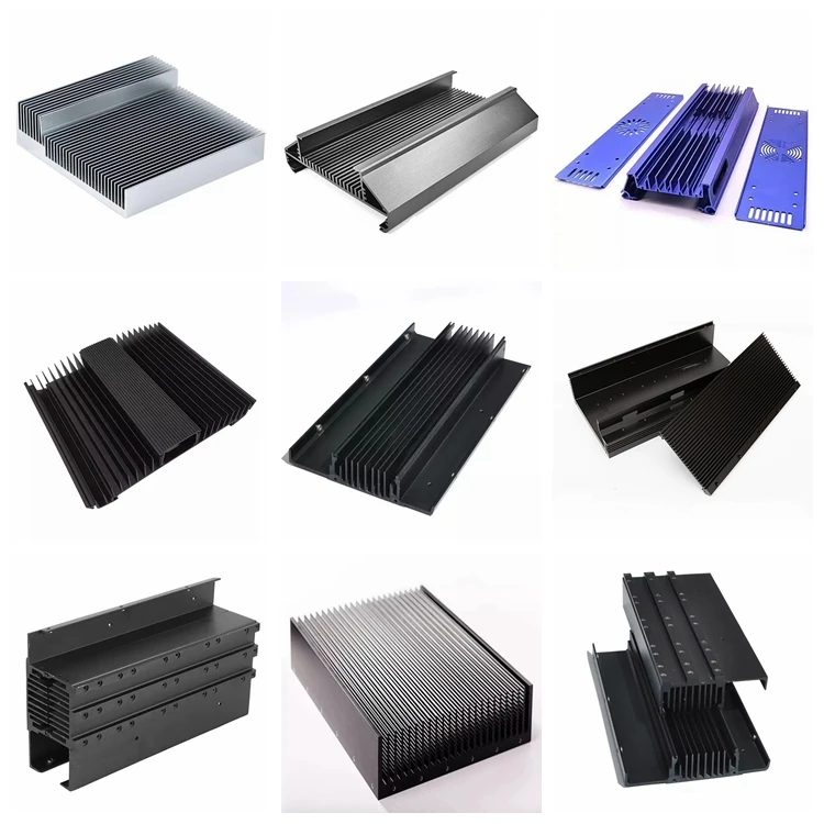 6063 T5 Airfoil Aluminium Extrusion Facade Louver Outdoor Louver ...