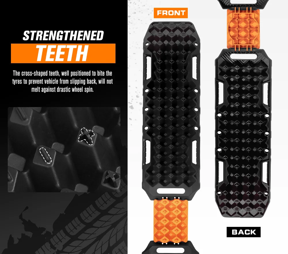 BUNKER INDUST Nylon Rubber Recovery Tracks - Heavy Duty