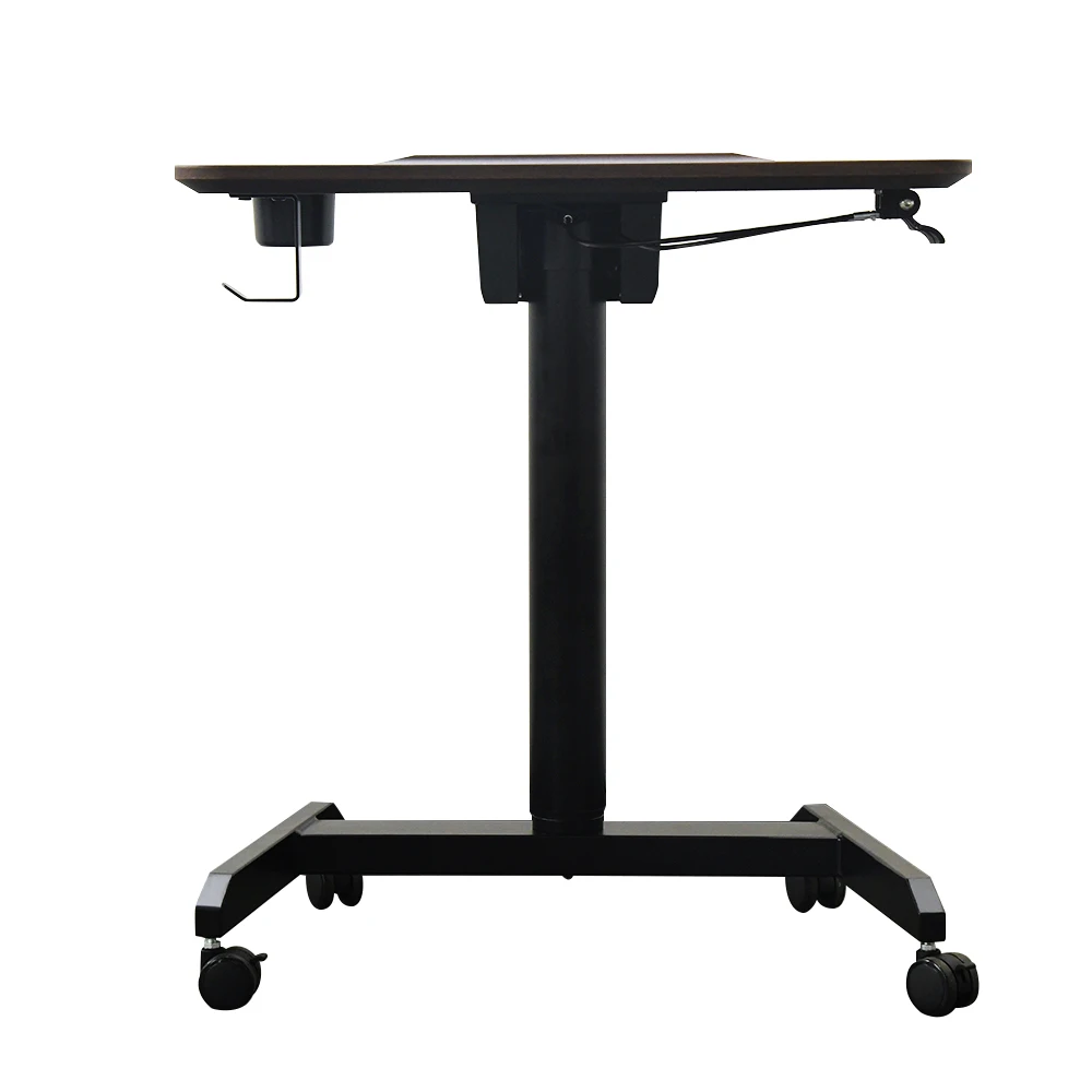 Portable Desk Pneumatic Gas Spring Lift Standing Desk Adjustable ...