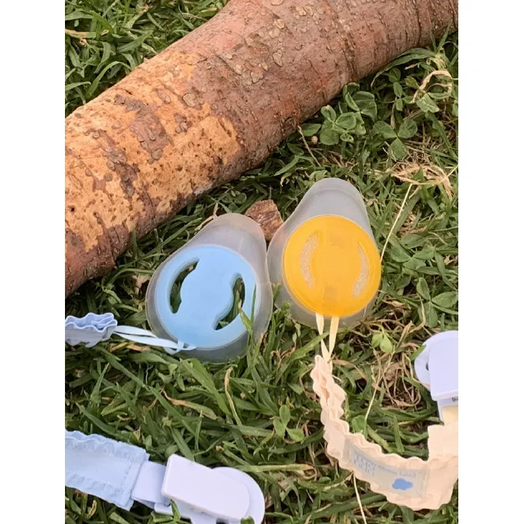 Safe Yellow & Sky Blue Pacifier Mask| Alibaba.com