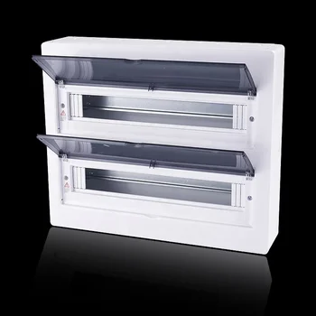 Surface Mounted Electrical Distribution Board 40way Plastic Consumer ...