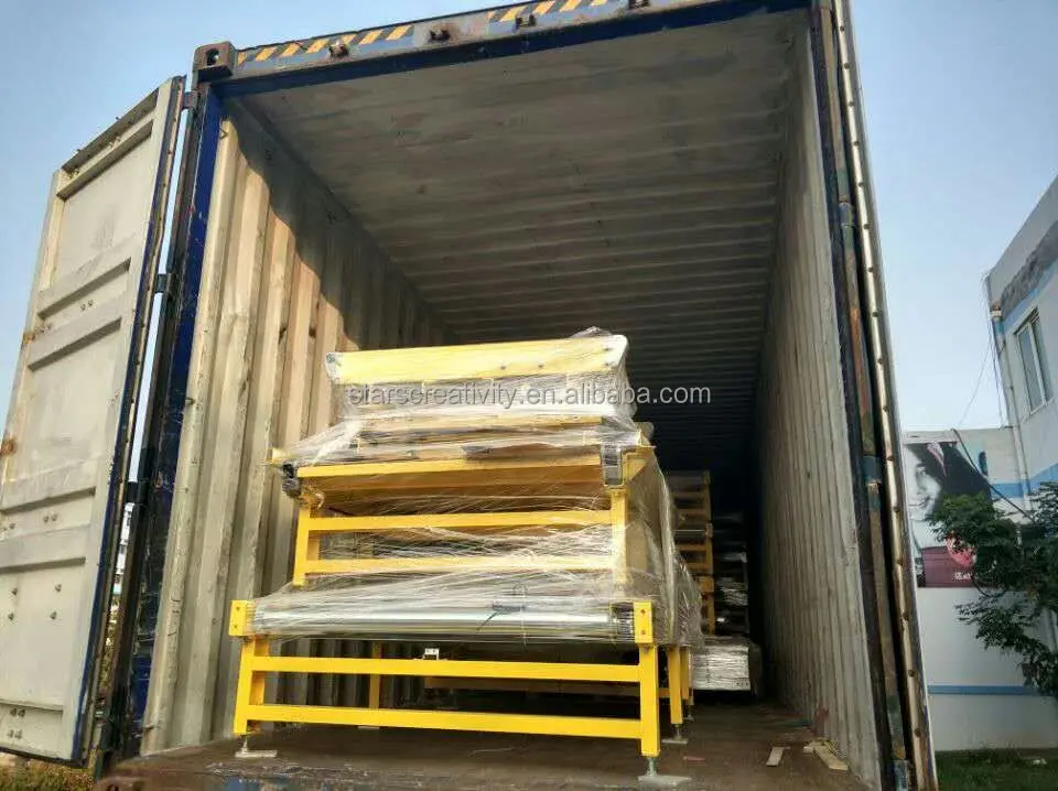 Heavy-duty Mild Steel Pallet Drag Chain Conveyor System For Food ...