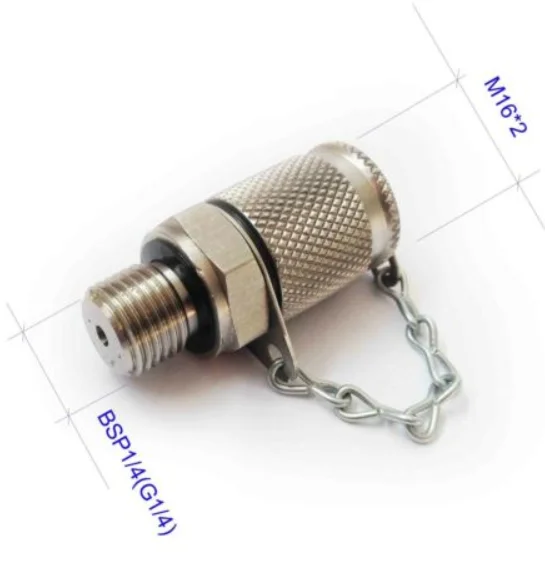 Stainless Steel Pressure Test Point Coupling 63mpa