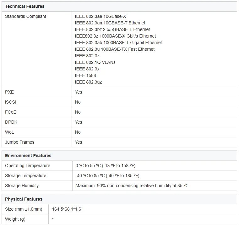 LRLINK Pcie X8 Quad-Port 10G SFP+ & Copper Network Adapter