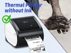 AIMO D520 Bluetooth Thermal Label Printer for Shipping