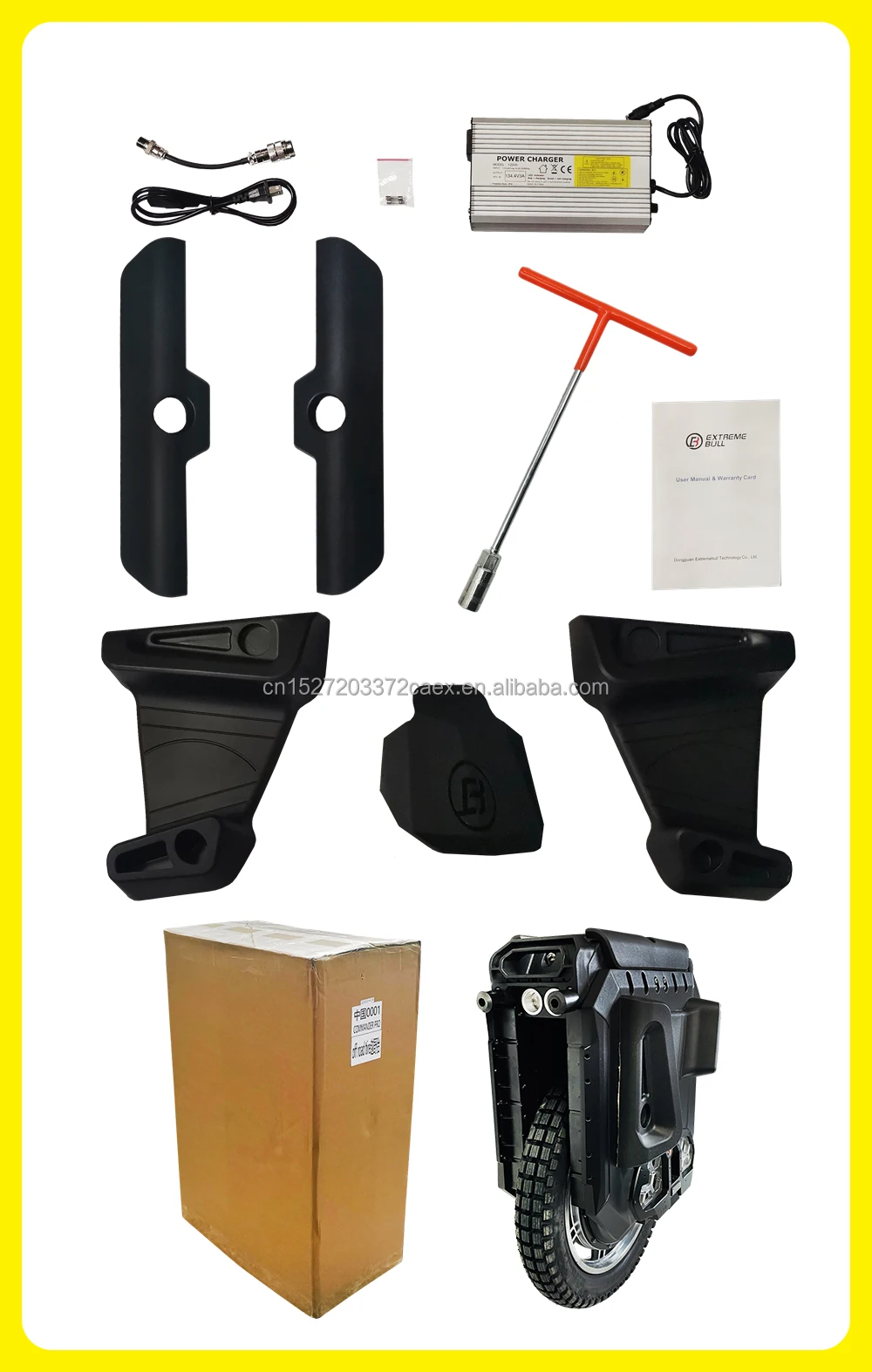 Begode Gotway Commander Pro 20" Electric Unicycle with Electric Pedals