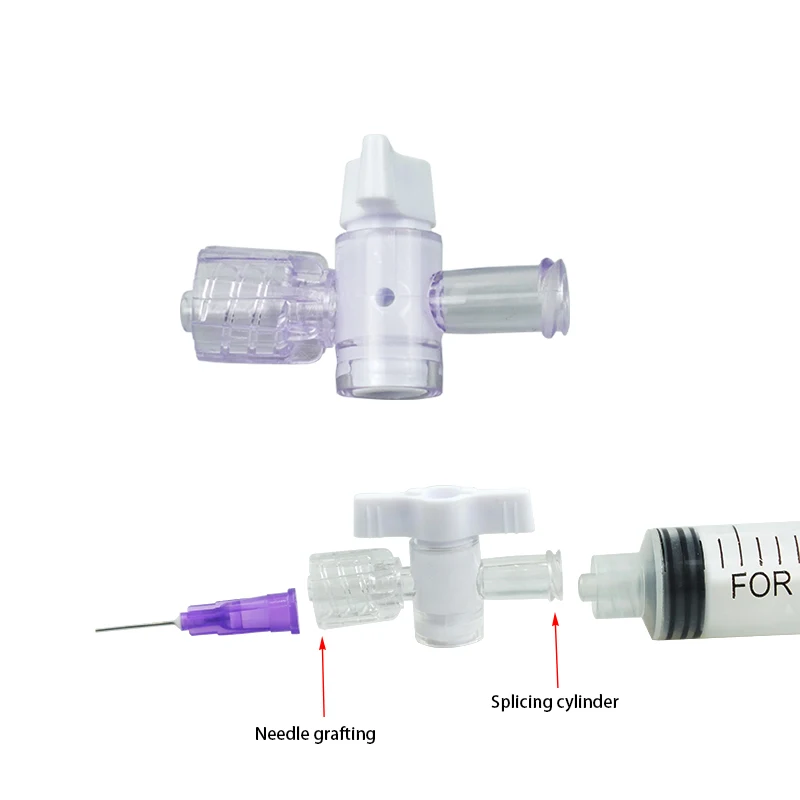 Adapter For Syringe/needle Luer Male/female Two-way Valve Small Flow ...