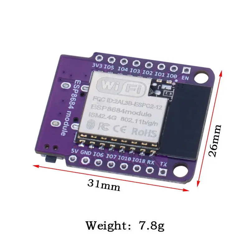 Wemos D1 Mini Esp8266 Esp32 Esp32 C2 Espc2 12 Devkit Serial Wifibluetooth Ch340g Esp8684 