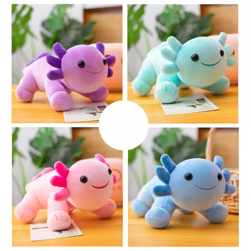 New Arrival Custom Multi Colors Salamander Plushie Dolls Soft Stuffed ...