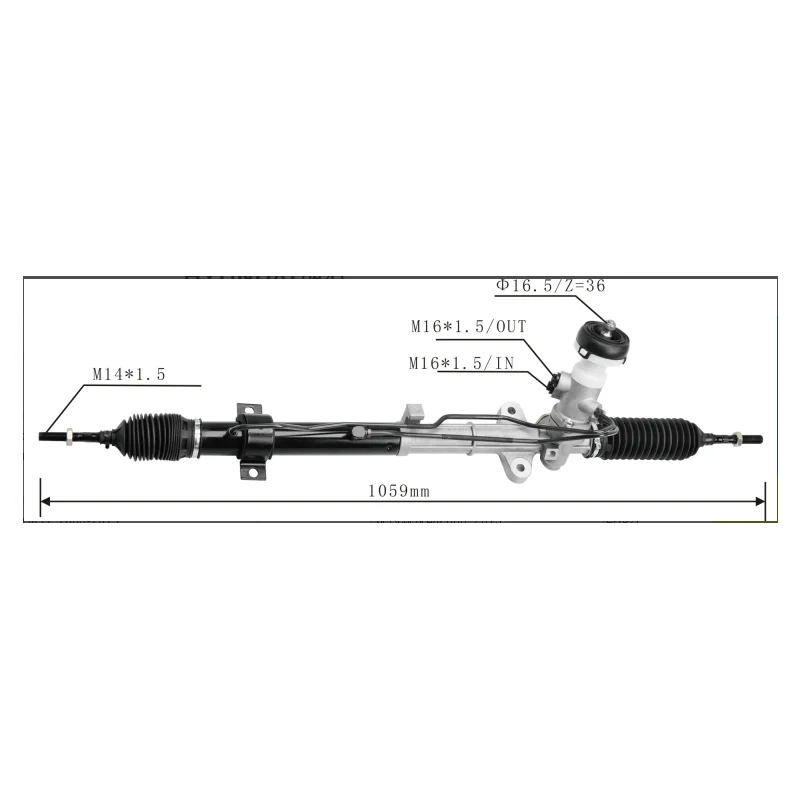 57700-1M500 Steering Rack LHD for HYUNDAI ELANTRA 2006-2010 Kia Forte ...