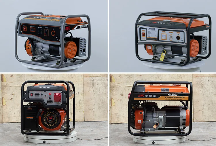 Djn3800-z Mini 3kw Diesel Generator Air Cooling Petrol Powered ...