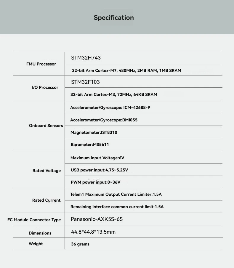 Holybro Pixhawk PIX32 Flight Control Four Axis Multi Axis Fixed Wing ...