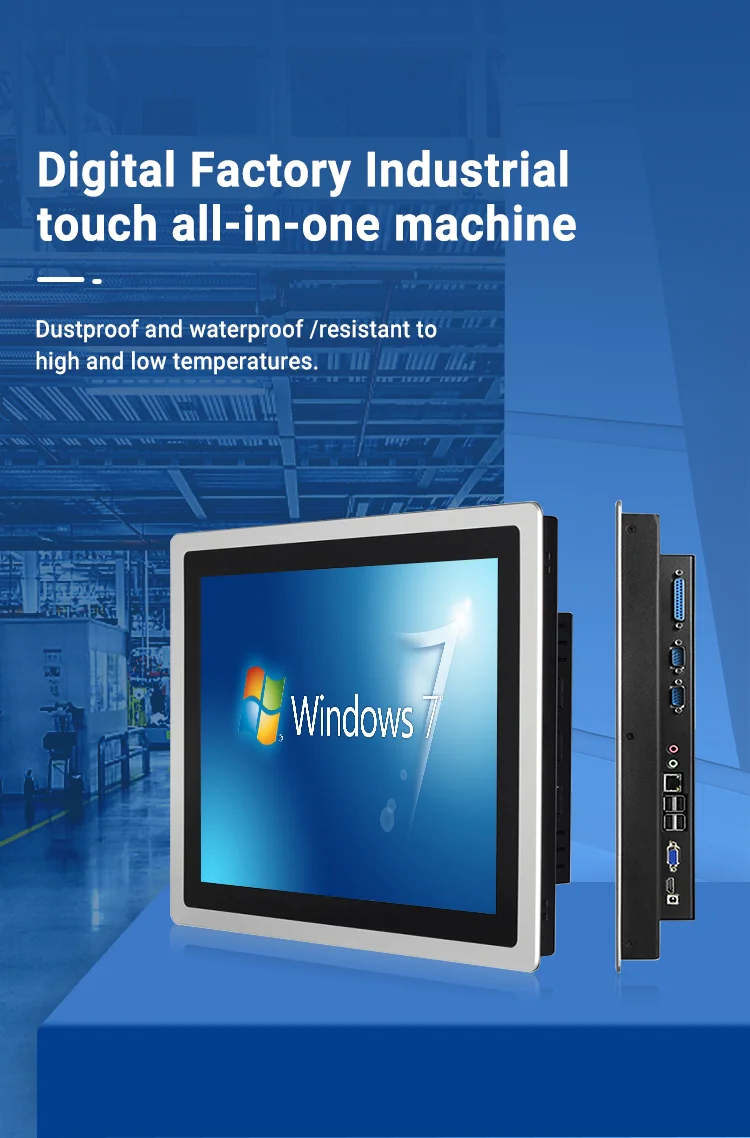 19 Inch Ip65 Window/android/linux 10 Point Touchscreen Rugged Embedded ...