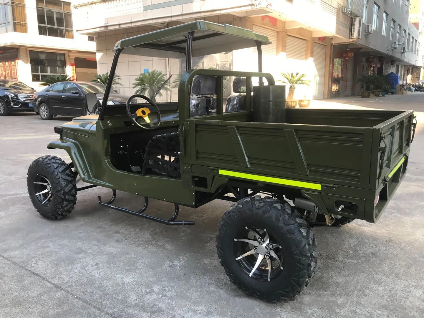 300cc Four-wheel Off-road 4wd Large Utv Adult Farmer's Gasoline Utv ...