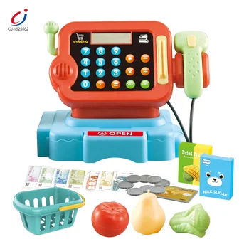 Chengji Kids Pretend Play Simulation Pos Shopping Game Toys Role ...