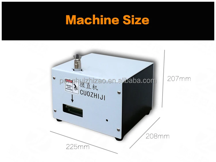 Network Cable RJ45 RJ12 Making Machine - Cat6 Wire Straightener