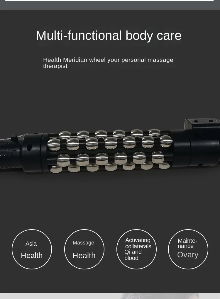 Electric Far-Infrared Health-Preserving Massager Roller Handheld ...