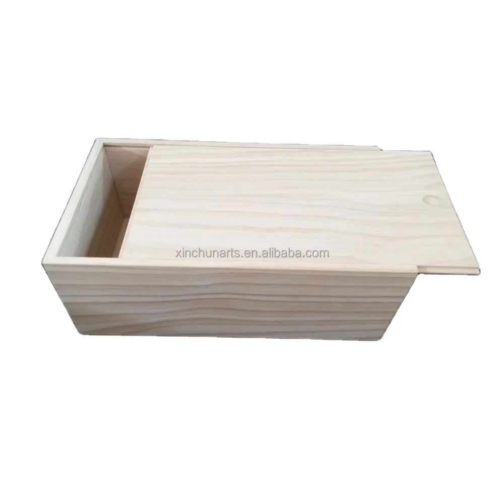 Plain Wooden Hinged Box/wooden Small Storage Box/wooden Packaging Box ...