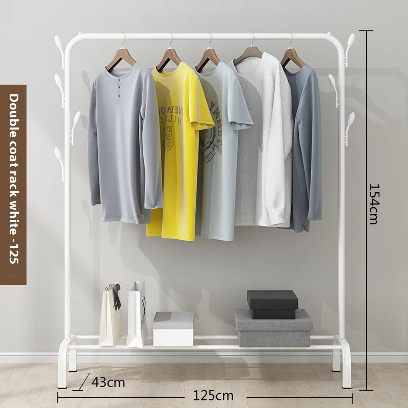 Detachable & Multifunctional Wheel Display Rack For Clothing