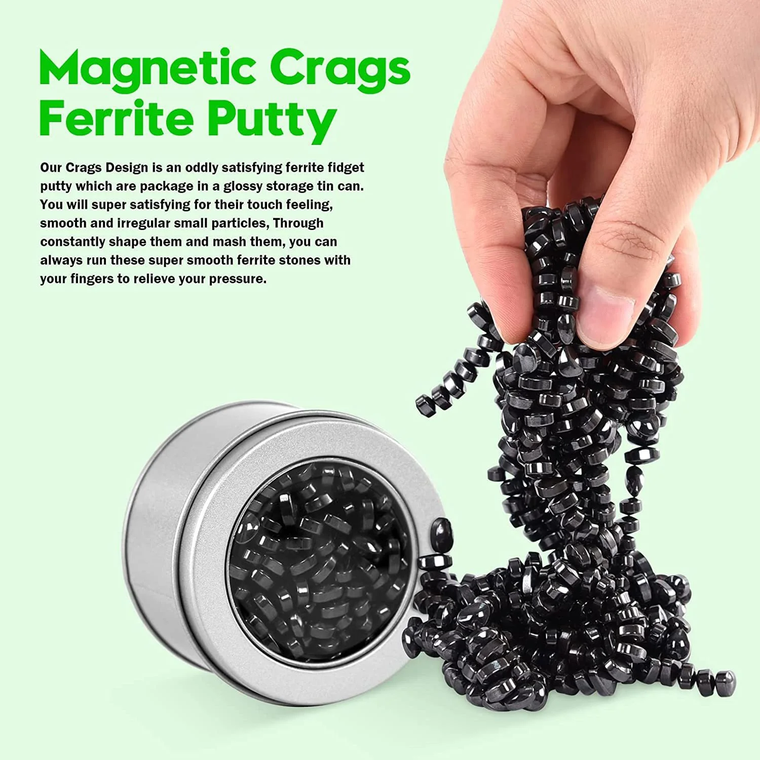 Wholesale 500 Ferrite Colorful Mini Magnet Stones Adult Fidgets ...