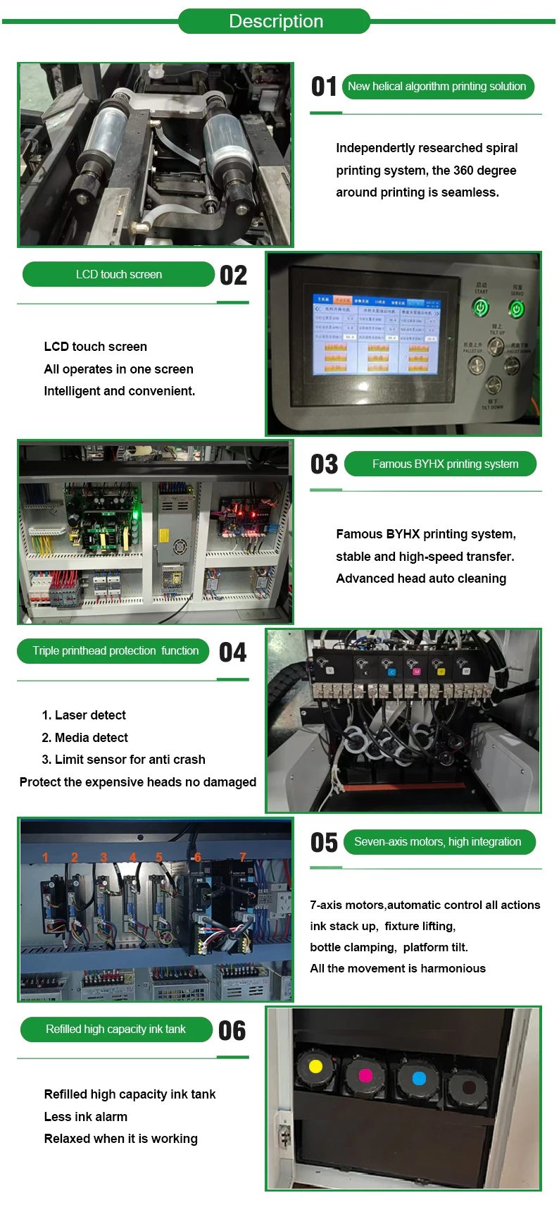 Forest C9000 Double-Station Cylinder Printer - Full-Coverage Printing