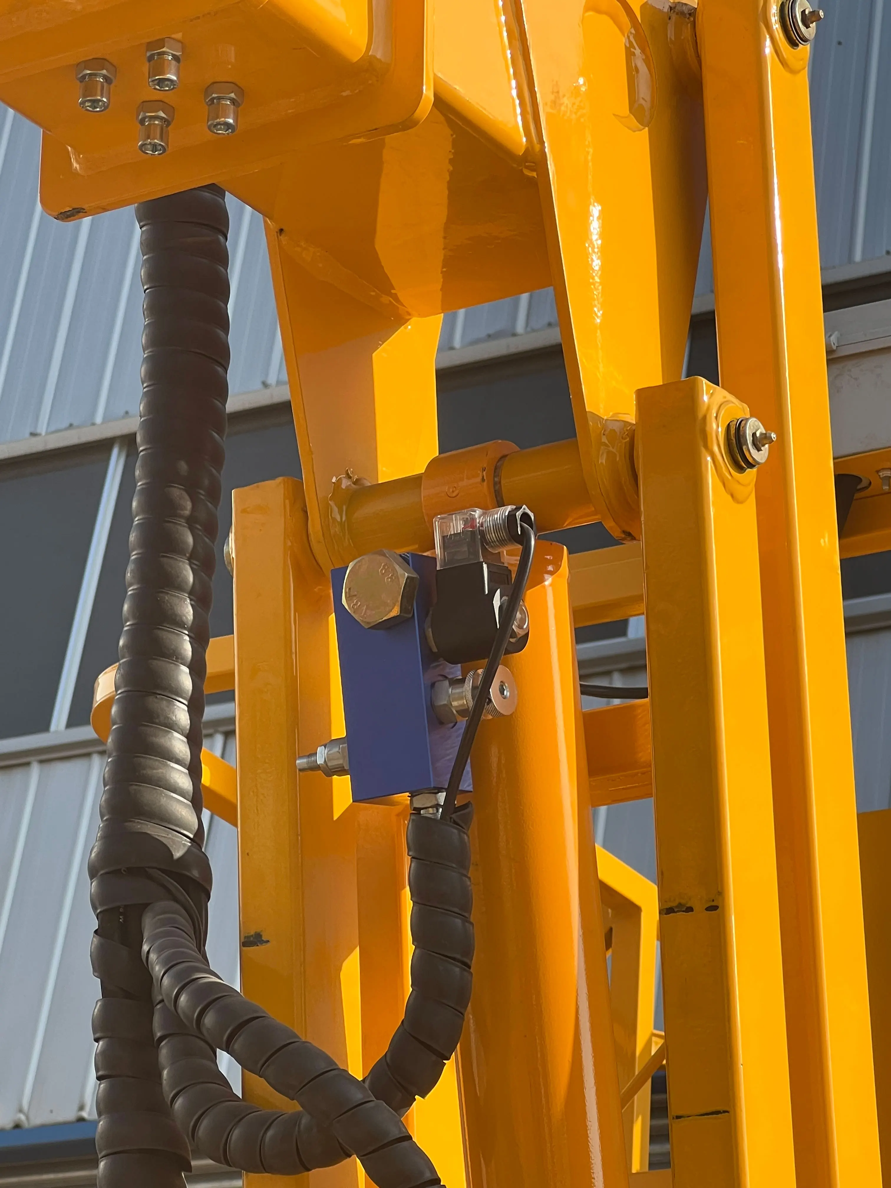 Articulating Trailer Manlift Electric Battery Boom Lifter for Aerial ...