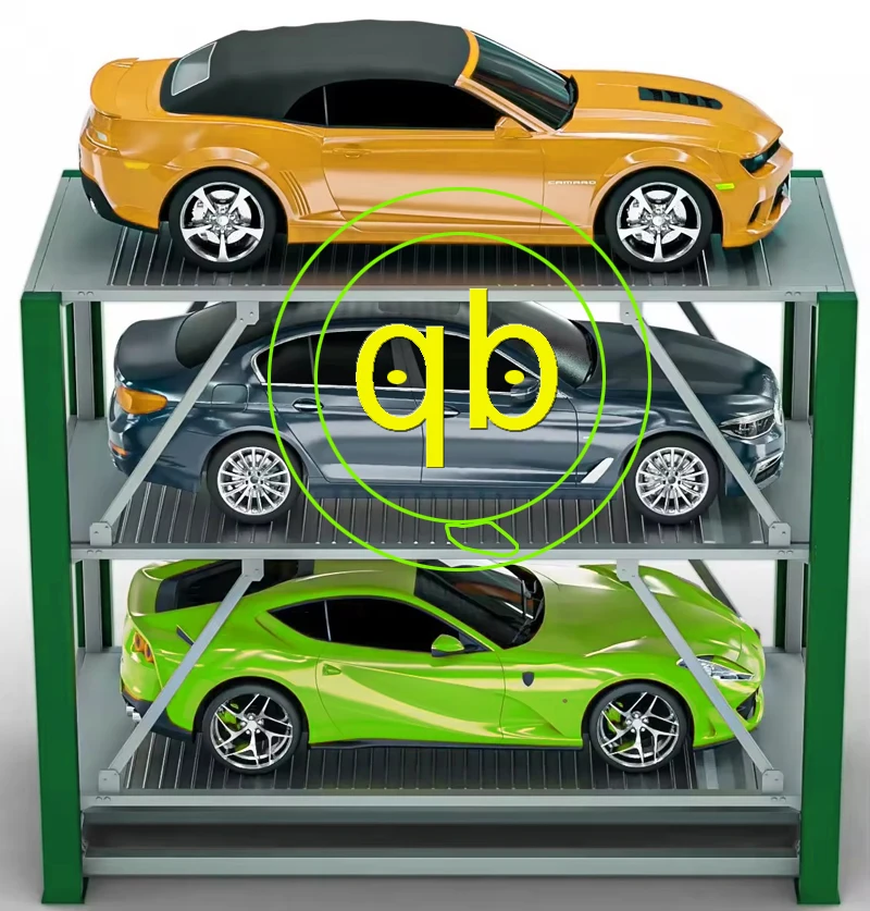 Hydraulic Drive Car Lift Stacker System for Multi-Level Underground Car ...