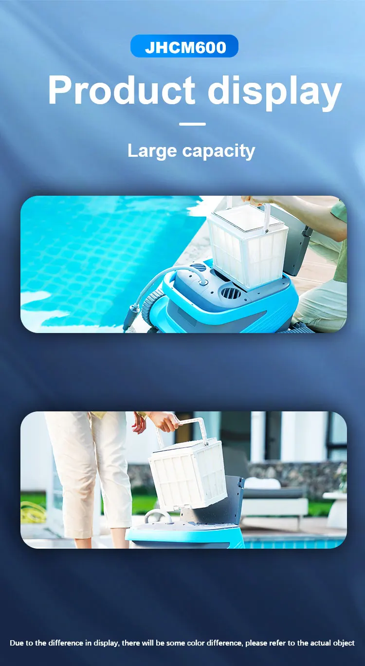 2023 Year New Model Swimming Pool Cleaning Robot Robotic Automatic Dirt Suction Machine with CE ...
