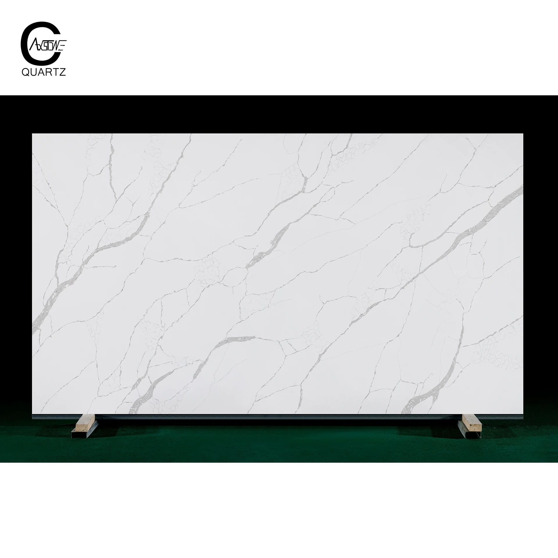 Laza Calacatta Tree - Premium Quartz for Countertops