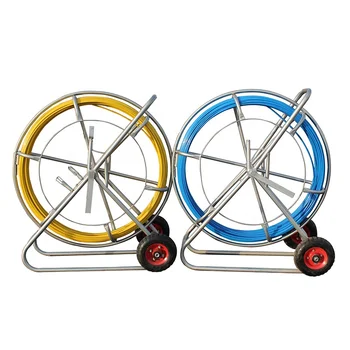 8mm 9mm Telecom Cable Laying Tools Equipement 30-500 Meters Fiberglass ...