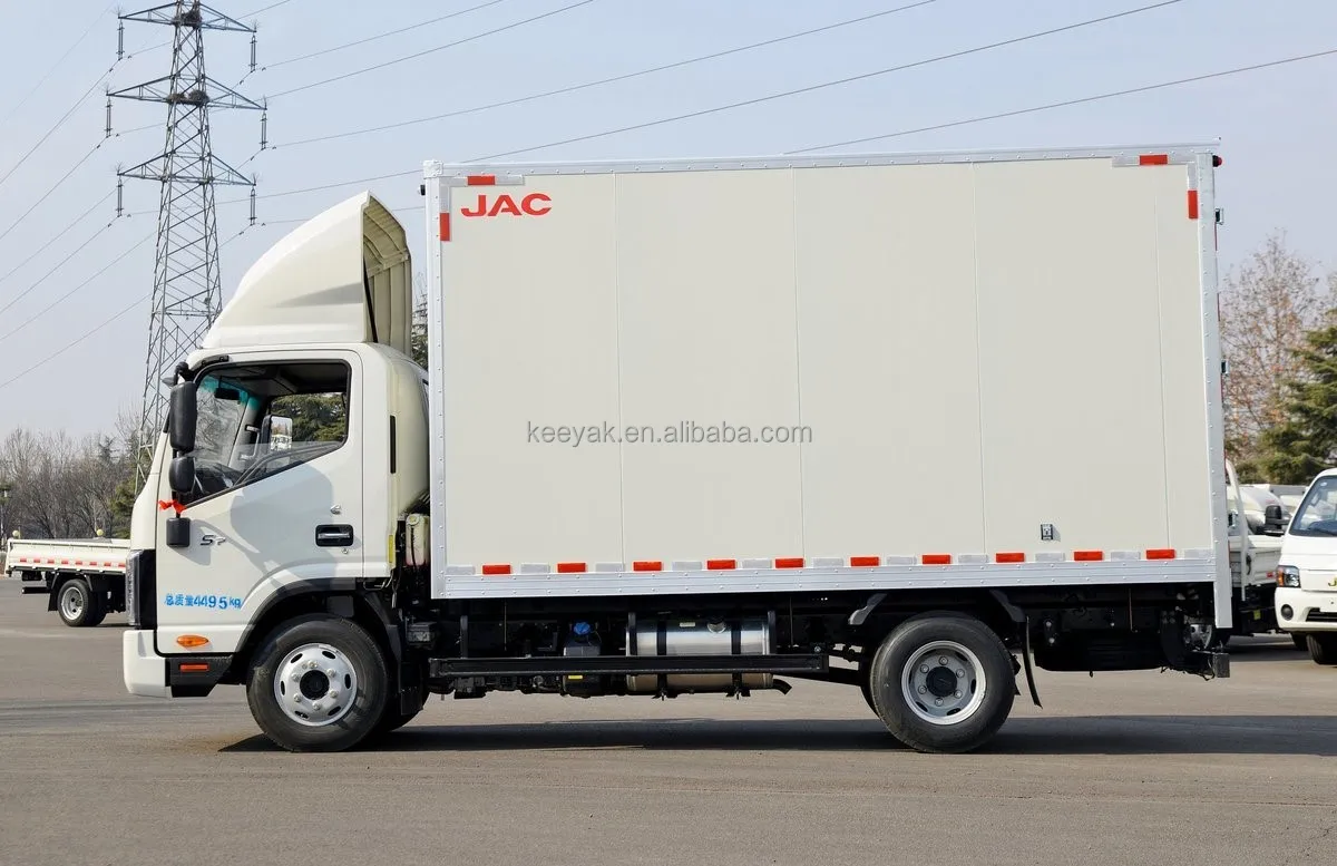 Keeyak Jac Box Truck 5 Ton Cargo Transportation N120 N90 Lorry Camion ...