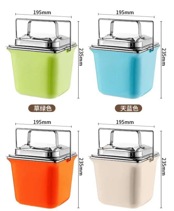 Stainless Steel Lifting Thermal Pot for Food Colorful Vacuum Pot with ...
