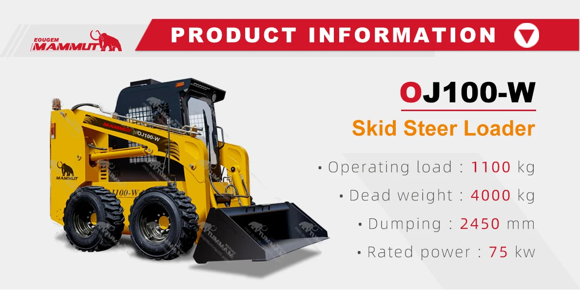 Mammut OJ100-W Mini Loader - High Efficiency & Durability