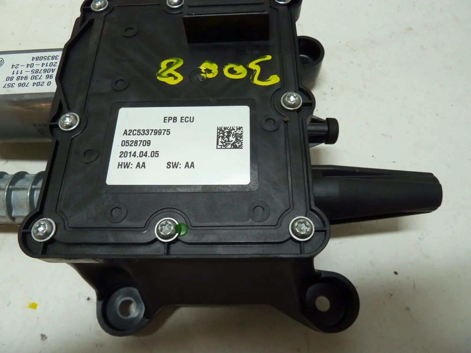 Peugeot 3008 Handbrake Actuator - Electric Parking Brake Control Unit ...