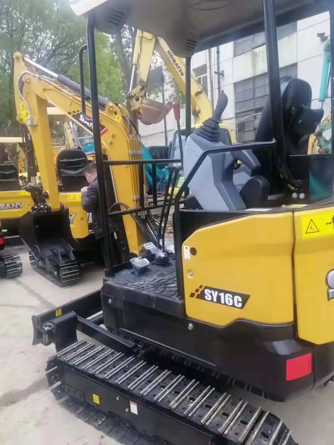 SANY Excavator SY35U SY26U SY50U SY16C SY18C Mini Excavator Brand New Crawler Digger Mini ...