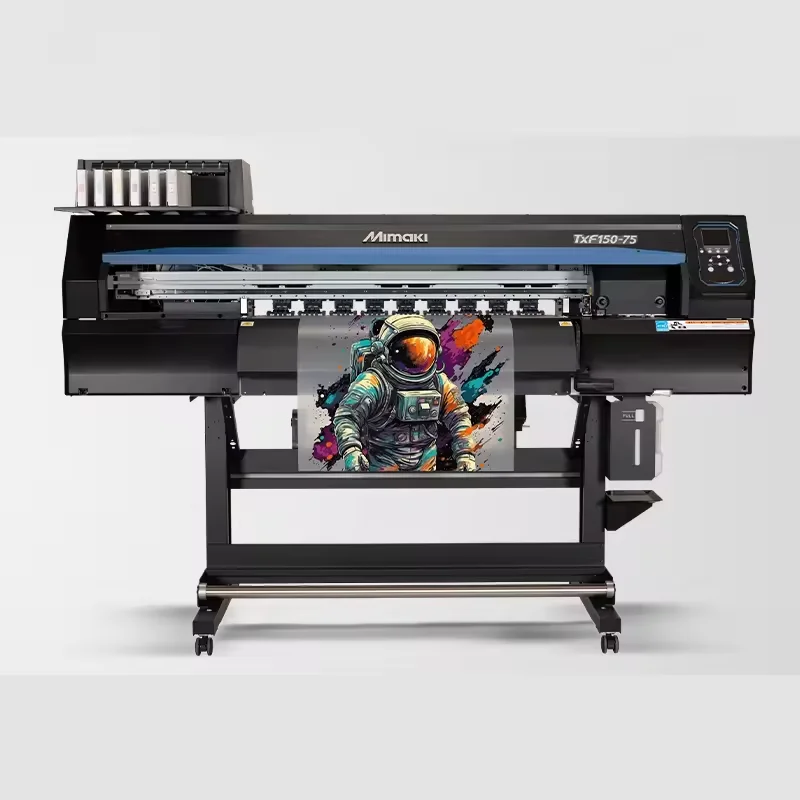 Mimaki yeni model DTF yazıcı TxF150-75 otomatik mürekkep püskürtmeli yazıcı yeni durum tekstil ...