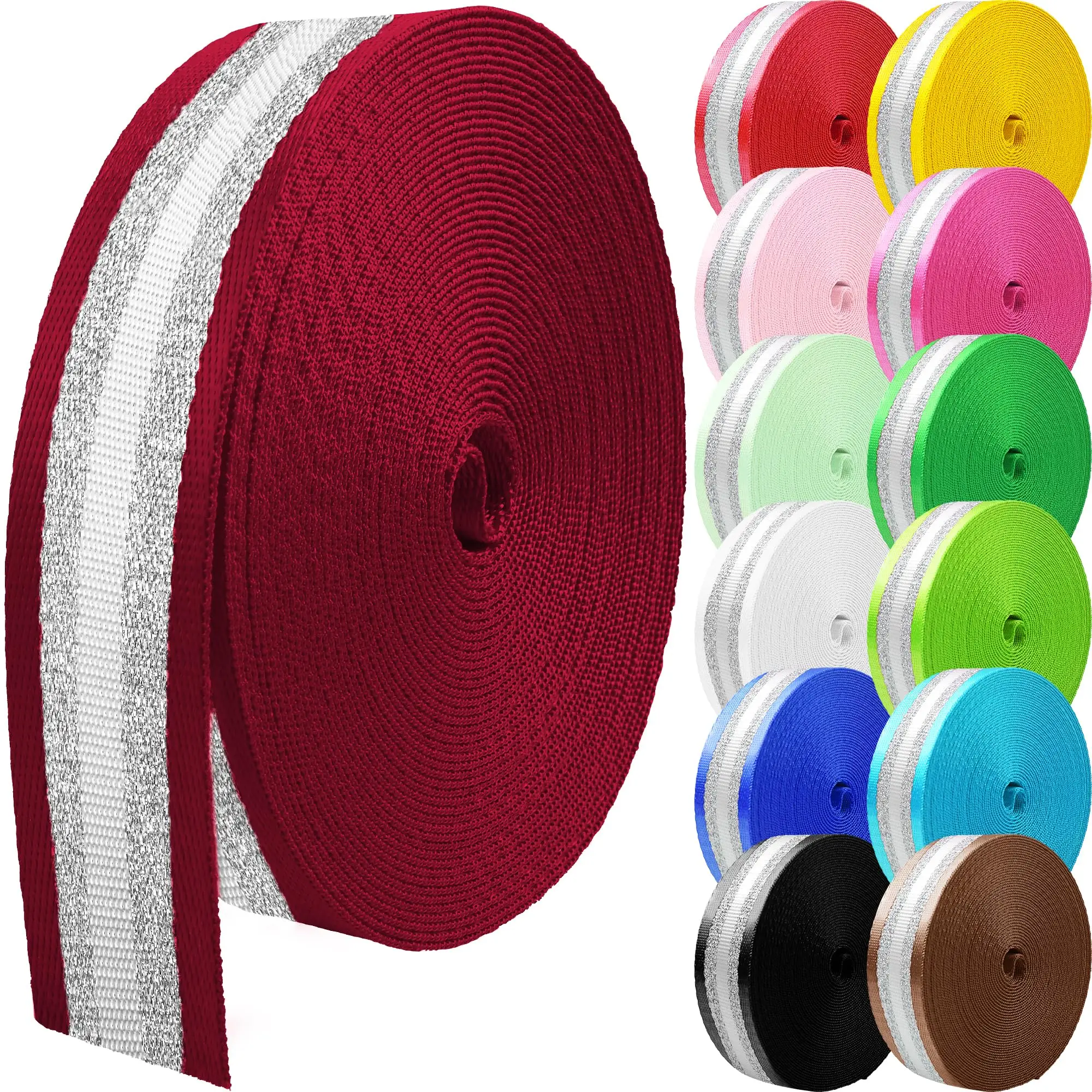 Hongyi Wholesale Customizable Logo Webbing Tape Nylon Webbing For Bags ...