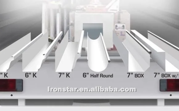 Iron Man Gutter Machine K Gutter Machine Sheet Metal Gutter Machine ...