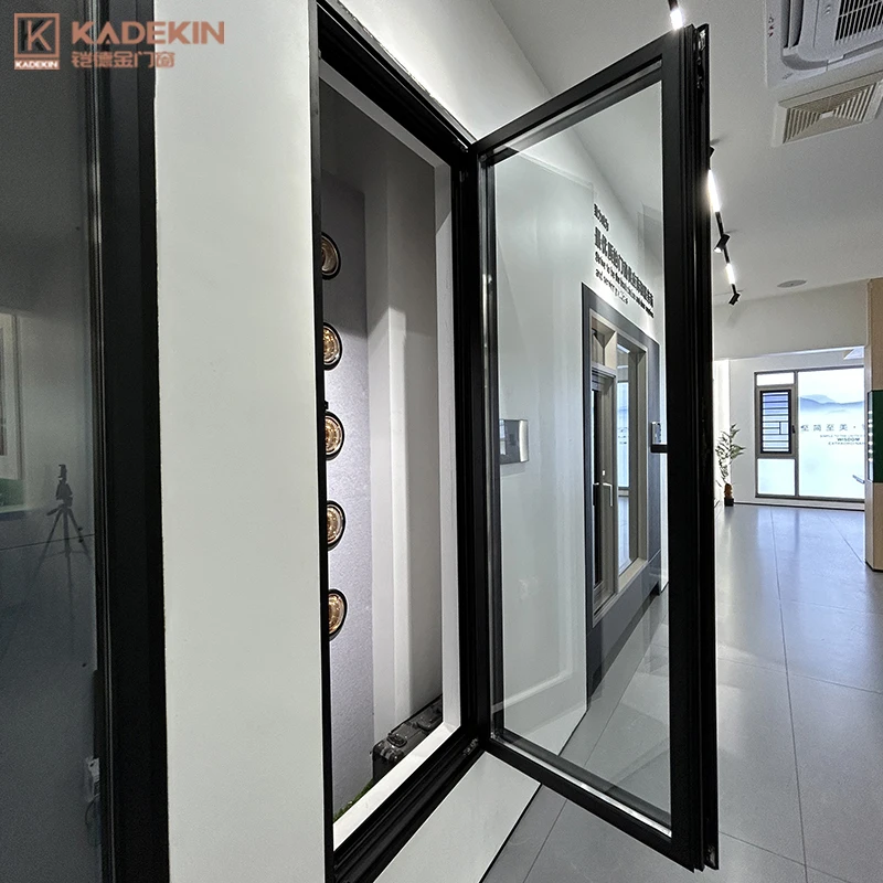 Aluminum Single Casement Windows Inswing Window Low E Glass Aluminium ...