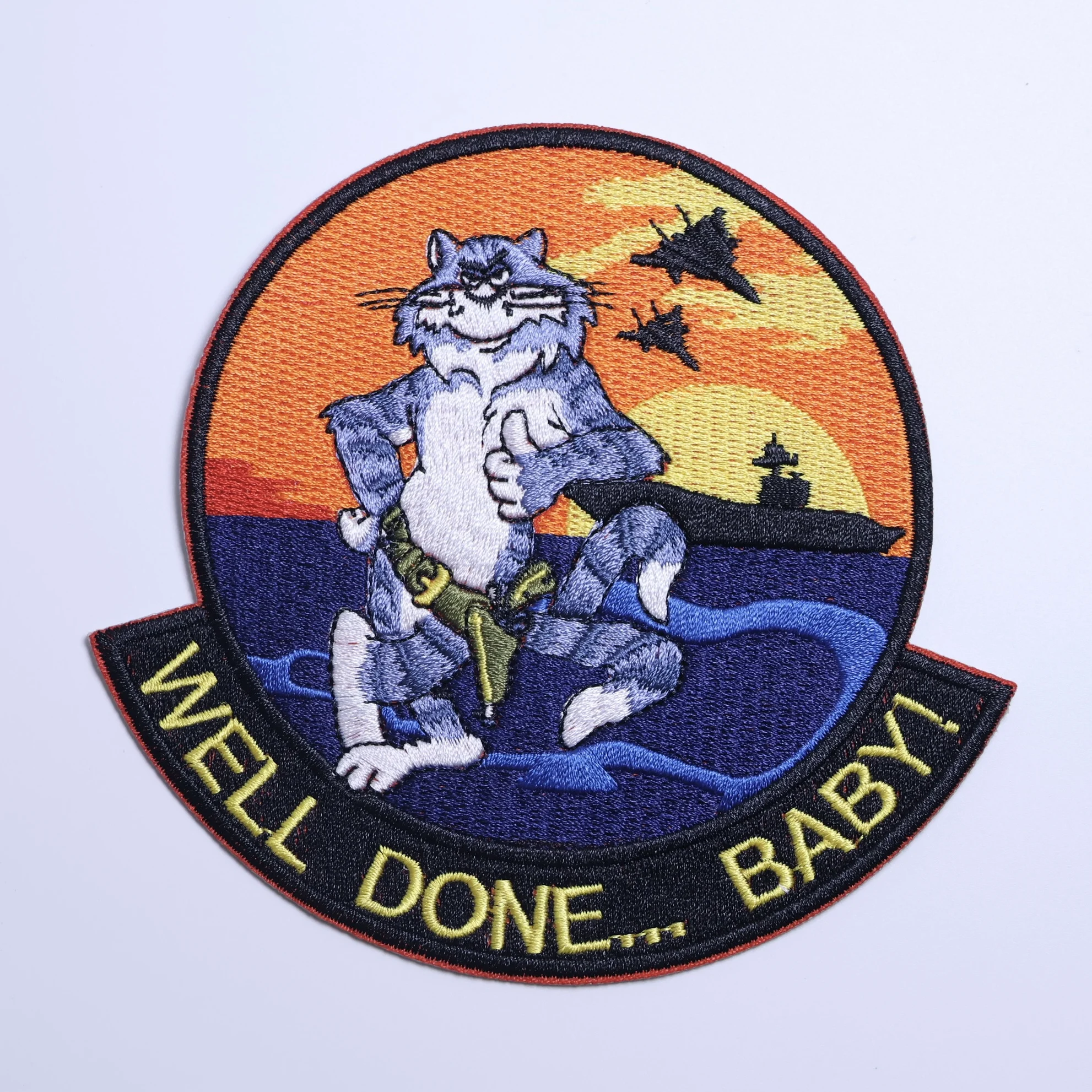 Custom Wholesale Embroidered Badges for Clothing and Handbags ...