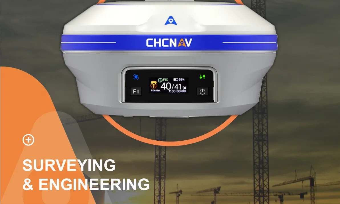 Geographic Surveying Instrument - CHCNAV GNSS Receiver I93