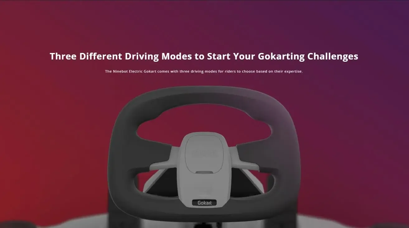 Ninebot Go Kart Kit - Ultimate Electric Racing Experience