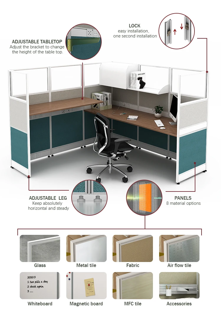 New Arrival Call Center Round Table Furniture Cubicle Office ...