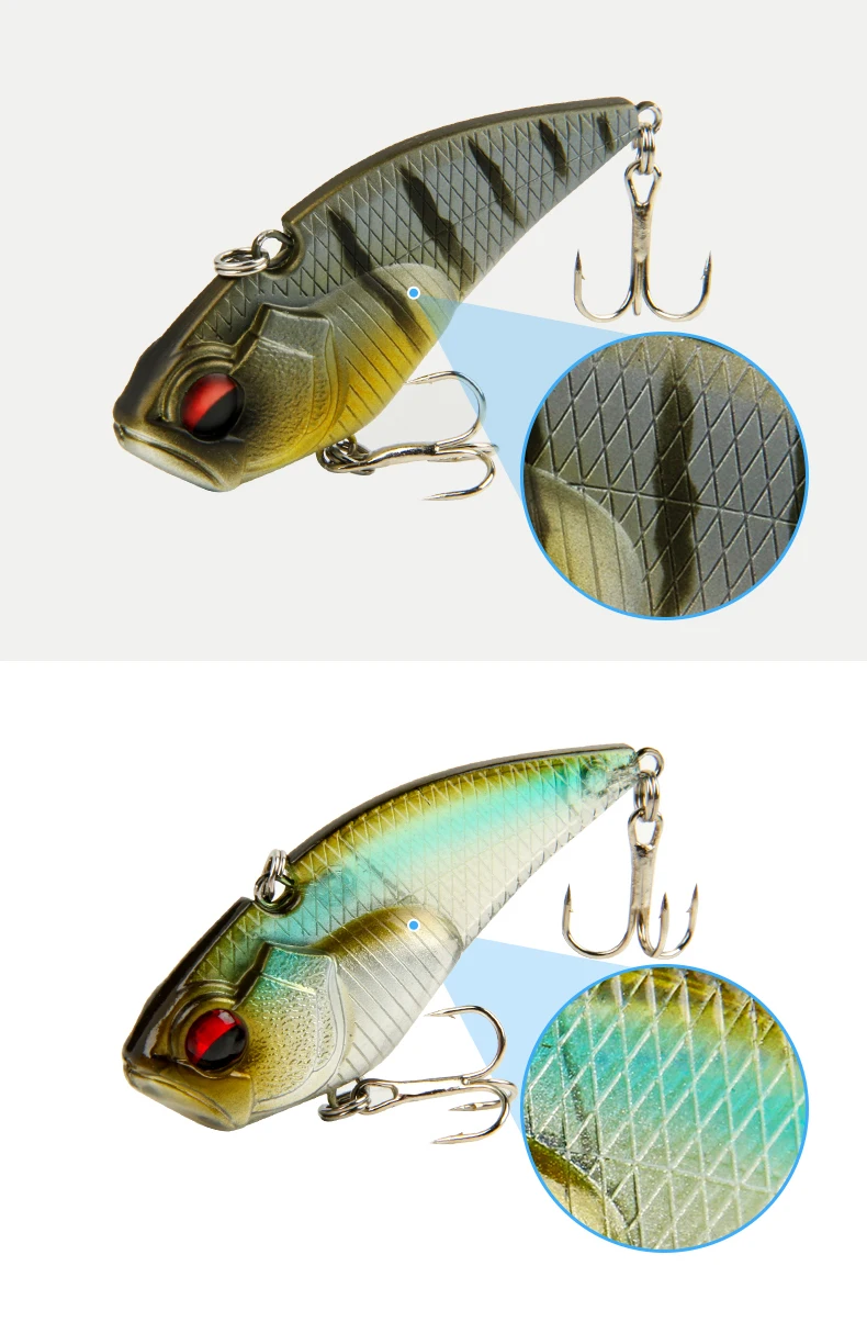 New 60mm 9g Sinking Spinner Artificial Baits for Fishing