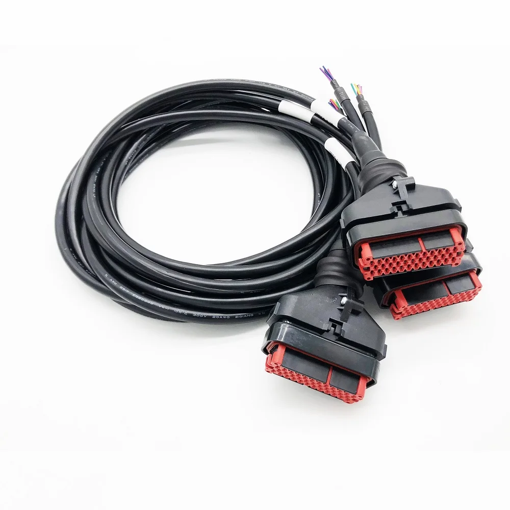 Custom Electronic Wiring Harness - 776164-1 35P Connector