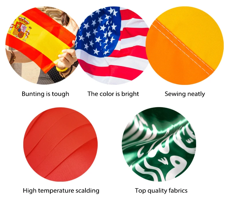 Nicro Hand Waving String Nationals Flags Party Concert Supplies ...
